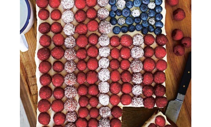 Flag Cake