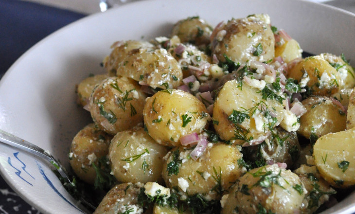 Fransk potatissallad