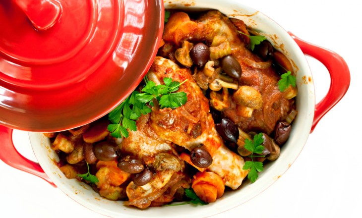 "Old School" Kyckling Cacciatore